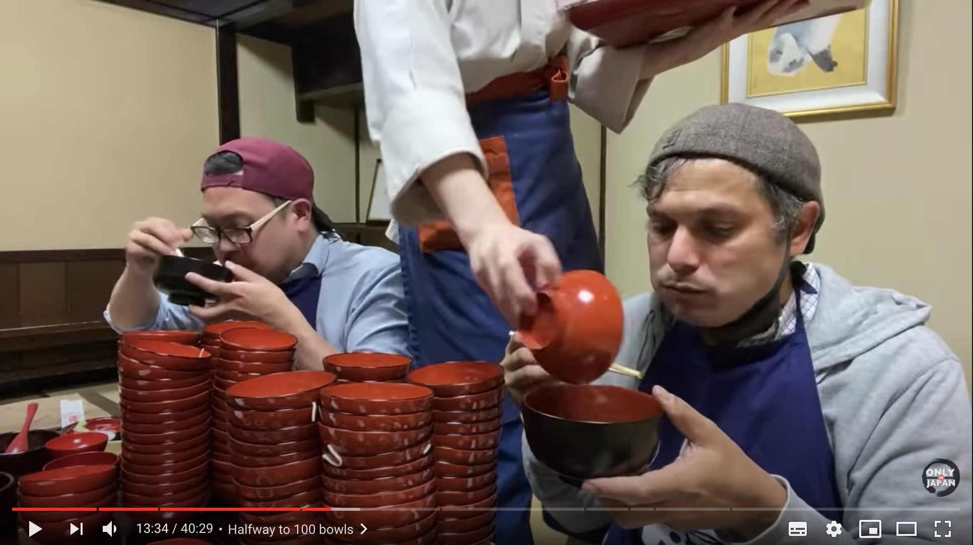 YouTuber John Daub Attempts The Wanko Soba Challenge! His Livestream Gains More Than 20,000 ...